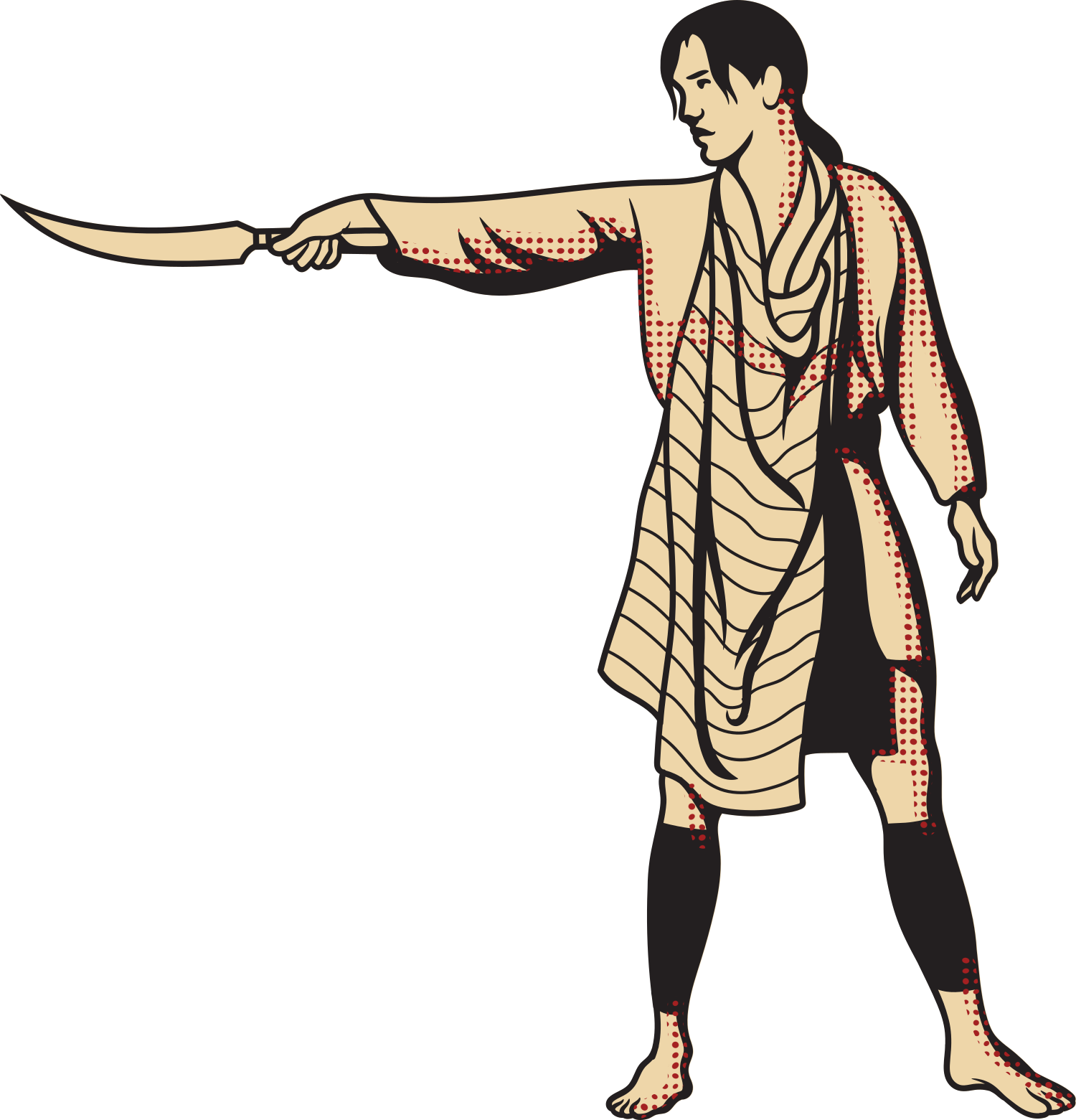 warrior male - FORMOSA TRAIL